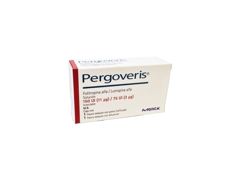 Pergoveris 150 UI/75 UI solución inyectable