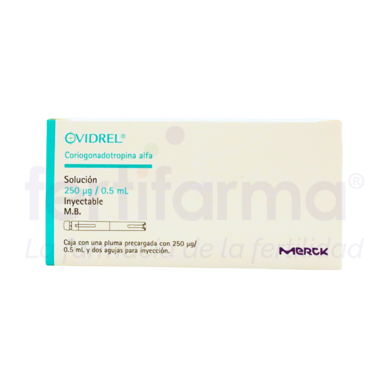 Ovidrel 250 µg / 0.5 ml solución inyectable