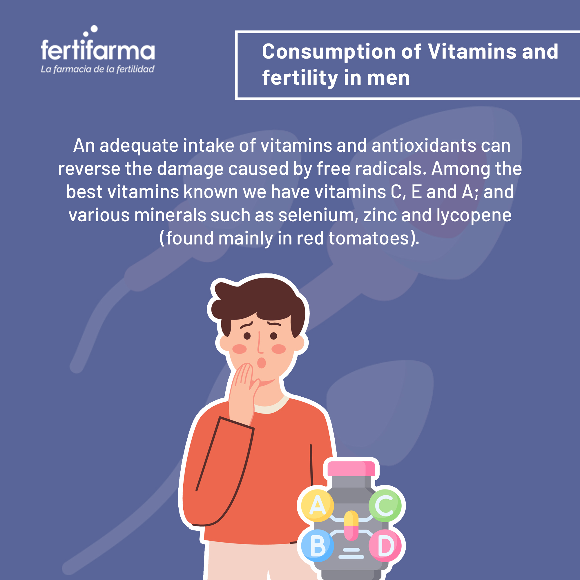 The Importance of Vitamin Intake on Fertility in Men Fertifarma